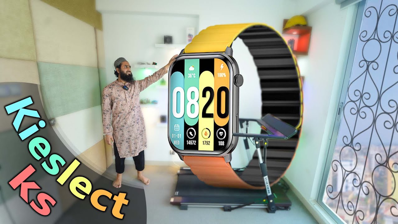 Kieslect KS Bluetooth Calling Smartwatch 2023 | Review Plaza - YouTube