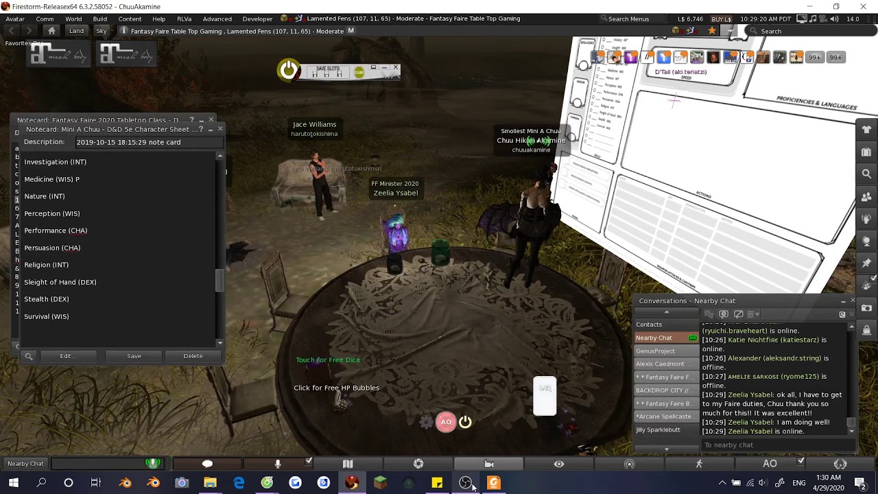 Fantasy Faire 2020 Tabletop Games Class - D&D 5e Character Creation ...