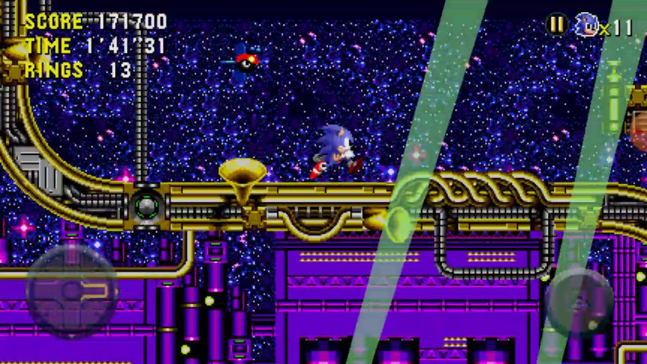 Sonic CD Android - Stardust Speedway Zone - YouTube