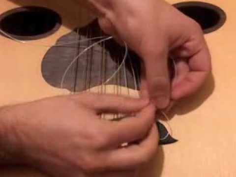 How to Change Oud Strings - YouTube