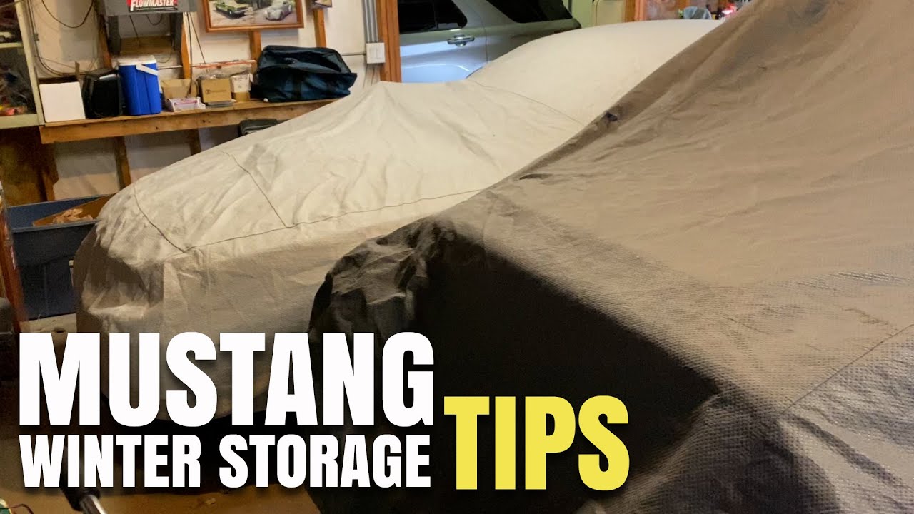 Mustang Winter Storage Tips/How To Winterize Your Car - YouTube
