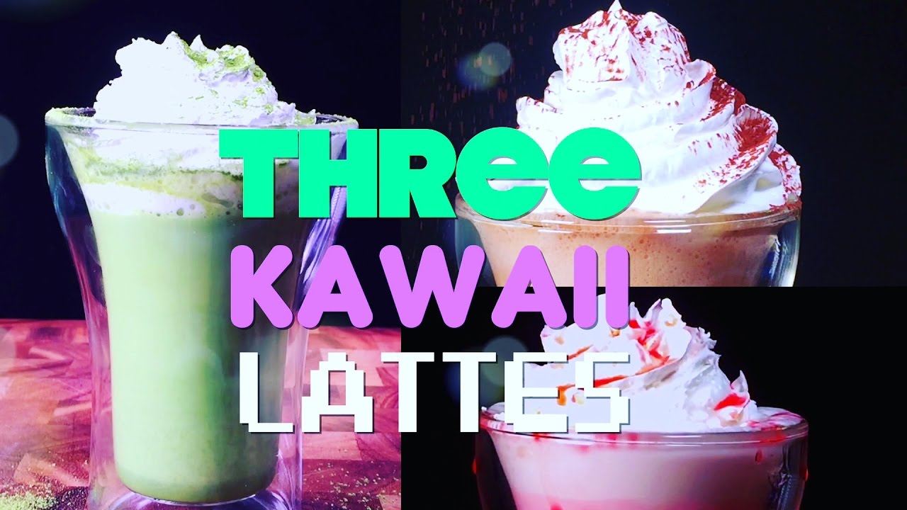 How to Make 3 Kinds of Adorable Lattes - YouTube