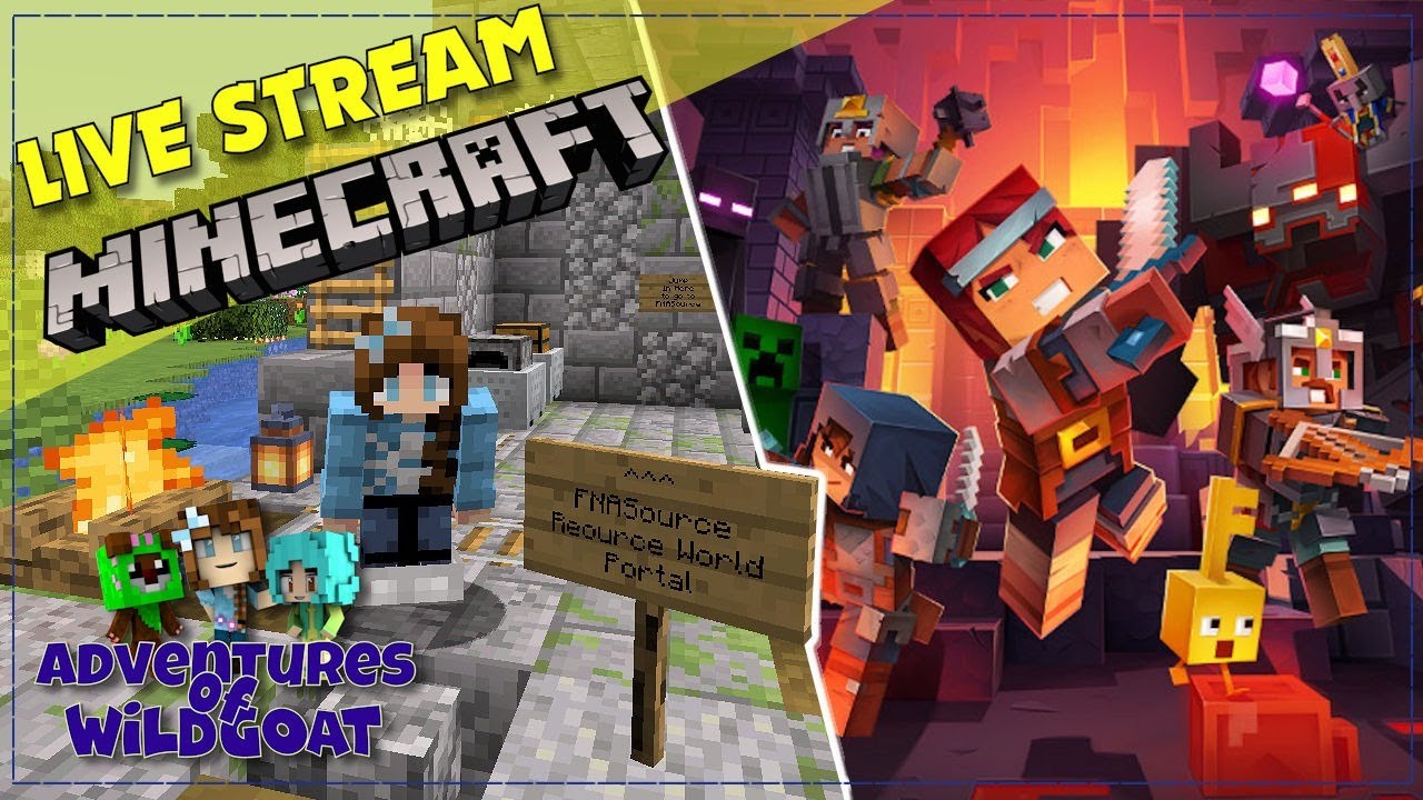 Minecraft Time - FNACraft.fun and Dungeons - YouTube