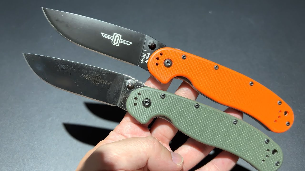 OKC RAT 1 OD D2 / มีแล้วมีอีก ไม่แพง ของดีจาก ONTARIO KNIVES COMPANY ...