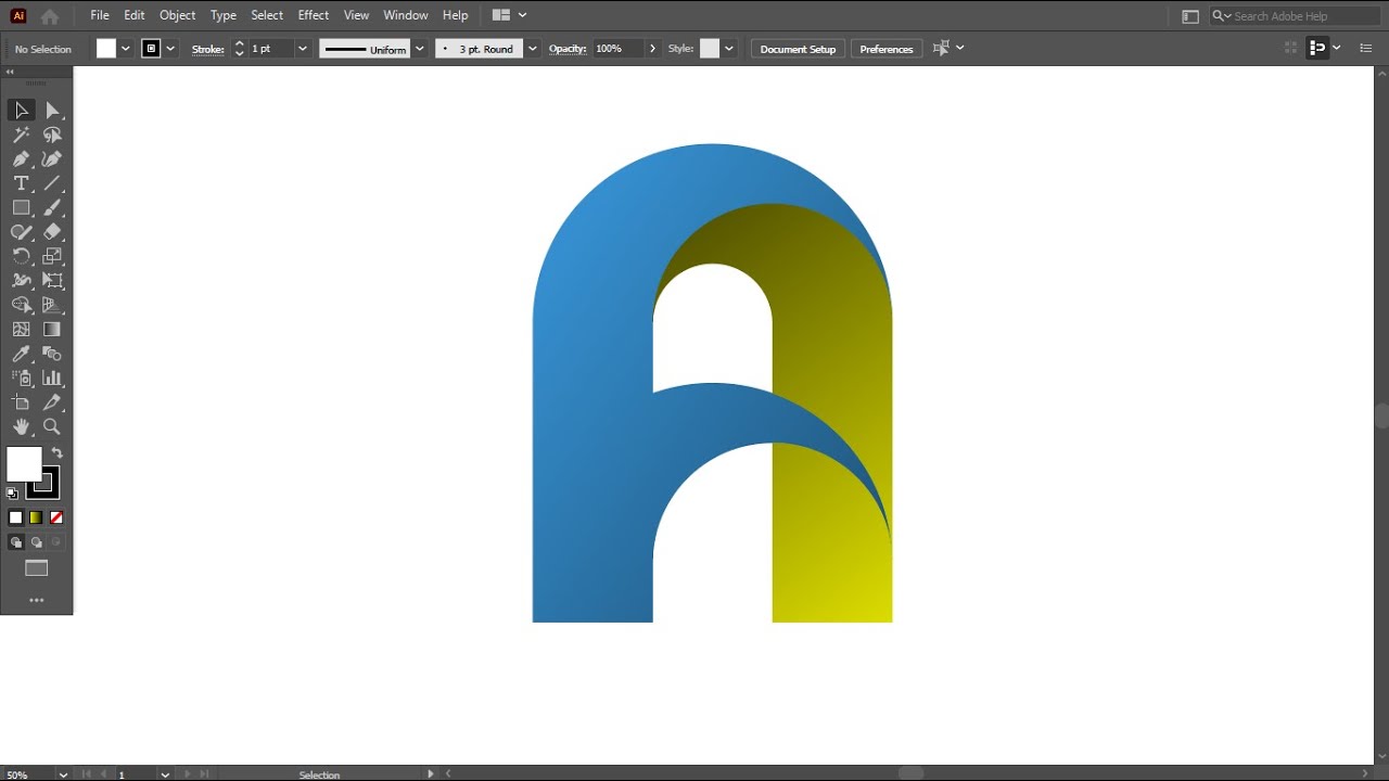 how to make logo in illustrator, designing a logo in illustrator - YouTube
