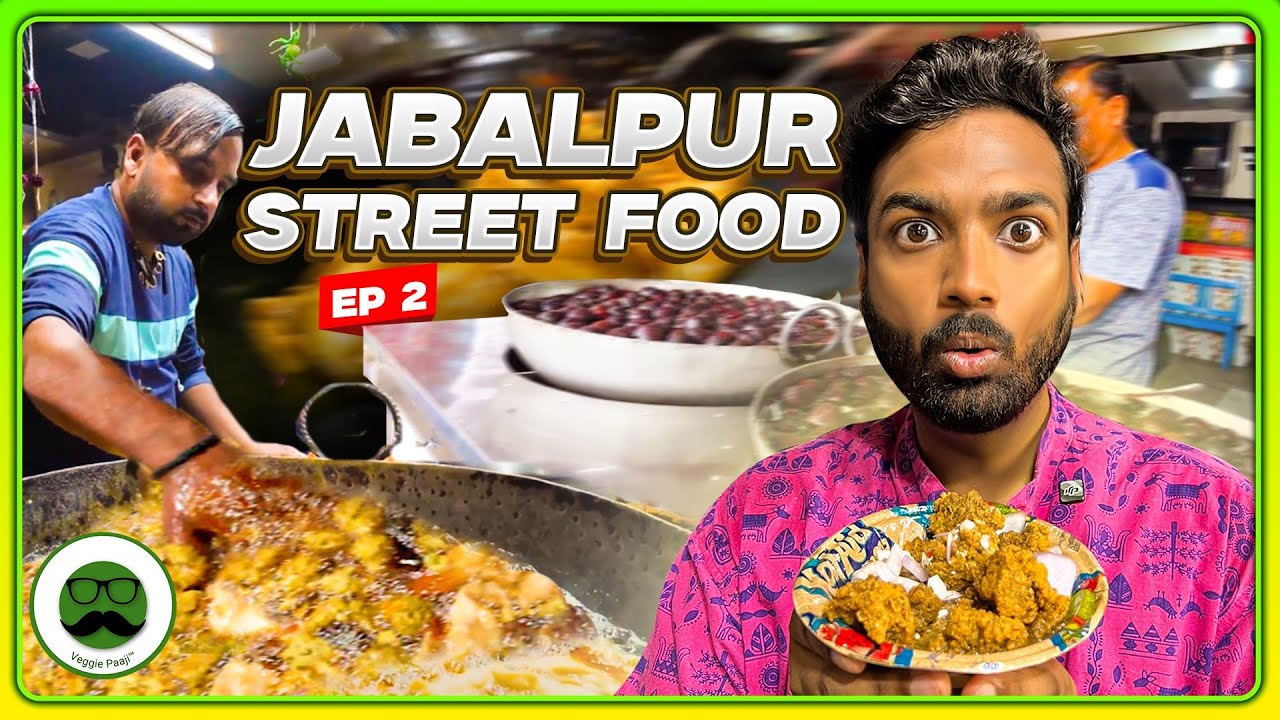 Jabalpur Street Food | Hand in Boiling Oil Deva Mangode Wala, Katangi Rasgulle & More | Veggie ...