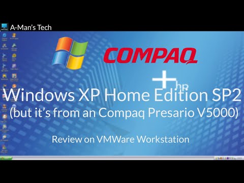 Compaq Presario V5000 - Windows XP Home Edition SP2 Review in VMWare ...