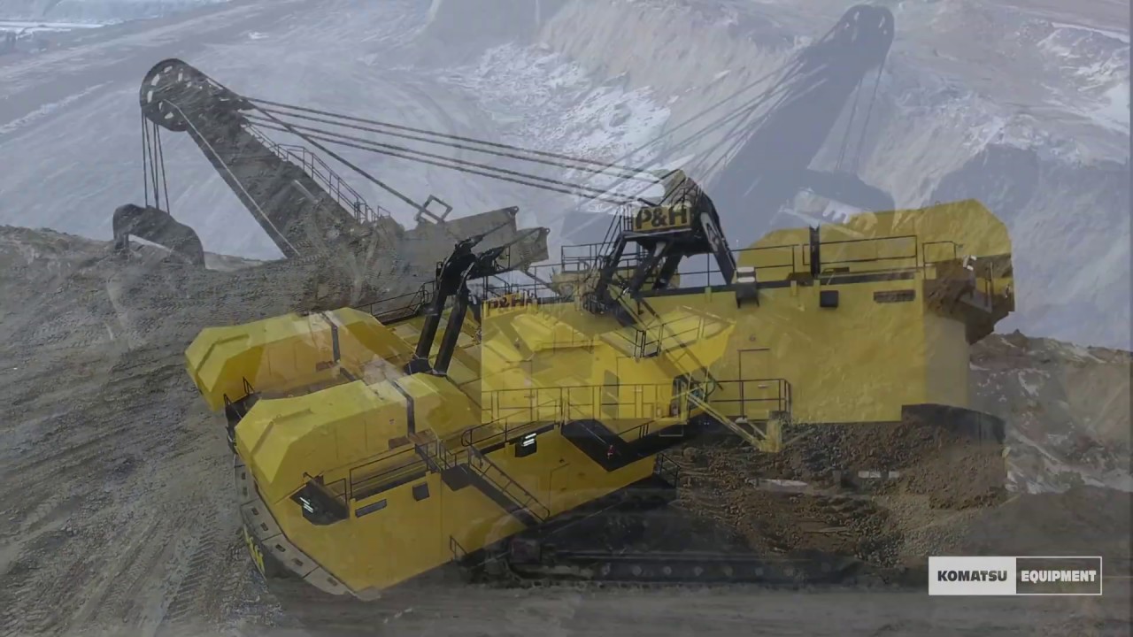Rebuilt P&H 4100A Electric Rope Shovel - Wyodak Mine - Komatsu ...