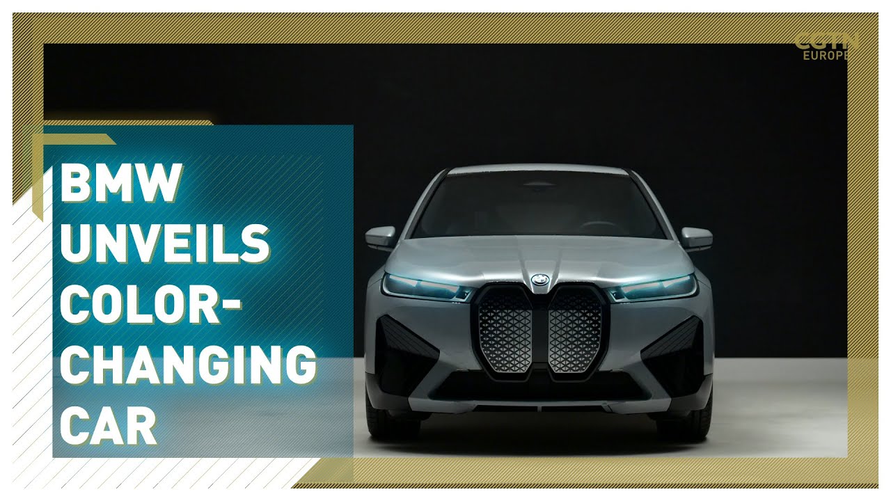 BMW unveils color-changing car - YouTube