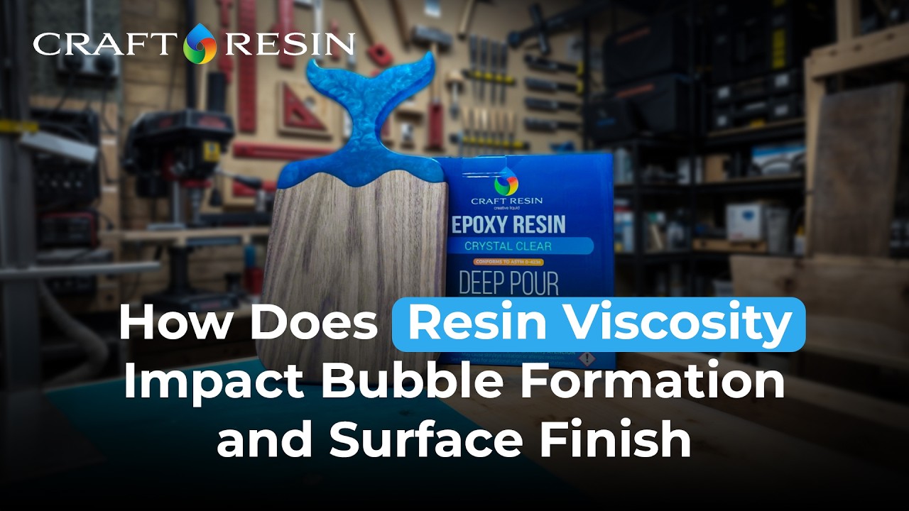 Viscosity of Epoxy Resin: Mixing and Pouring - YouTube