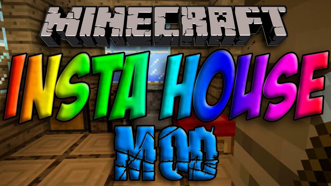 Minecraft 1.4.7 - Como Instalar INSTA HOUSE MOD - ESPAÑOL [HD] 1080p ...