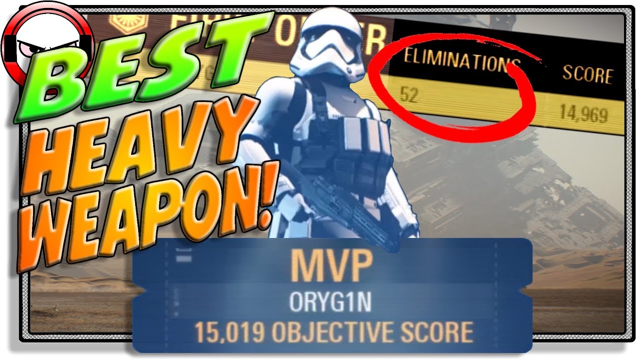 TL-50 best Heavy class weapon in Star Wars Battlefront 2! - YouTube