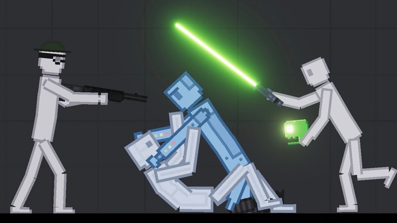 Green Brick Army Fights Against People Playground Army (Short Film ...