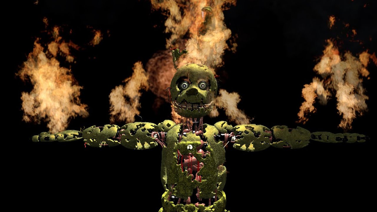 Springtrap Walk Test Idk - YouTube