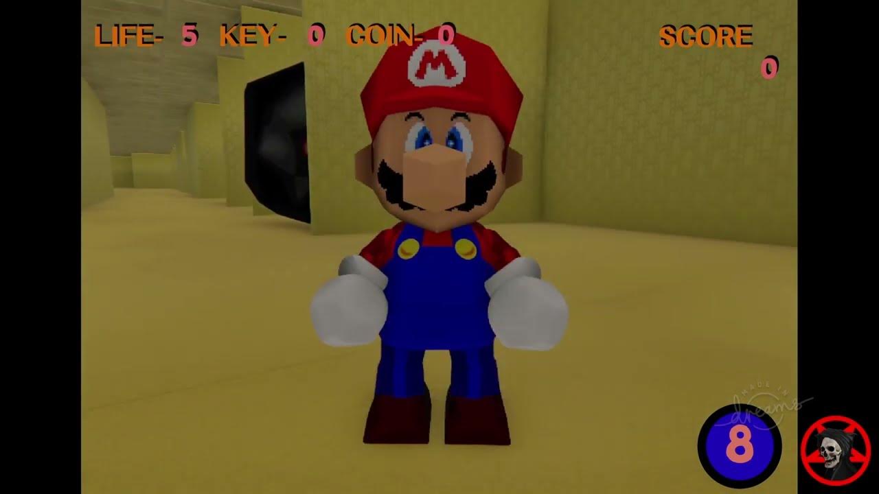 Dreams Super Mario Brothers 3D Build Noclipped Level 177 - YouTube