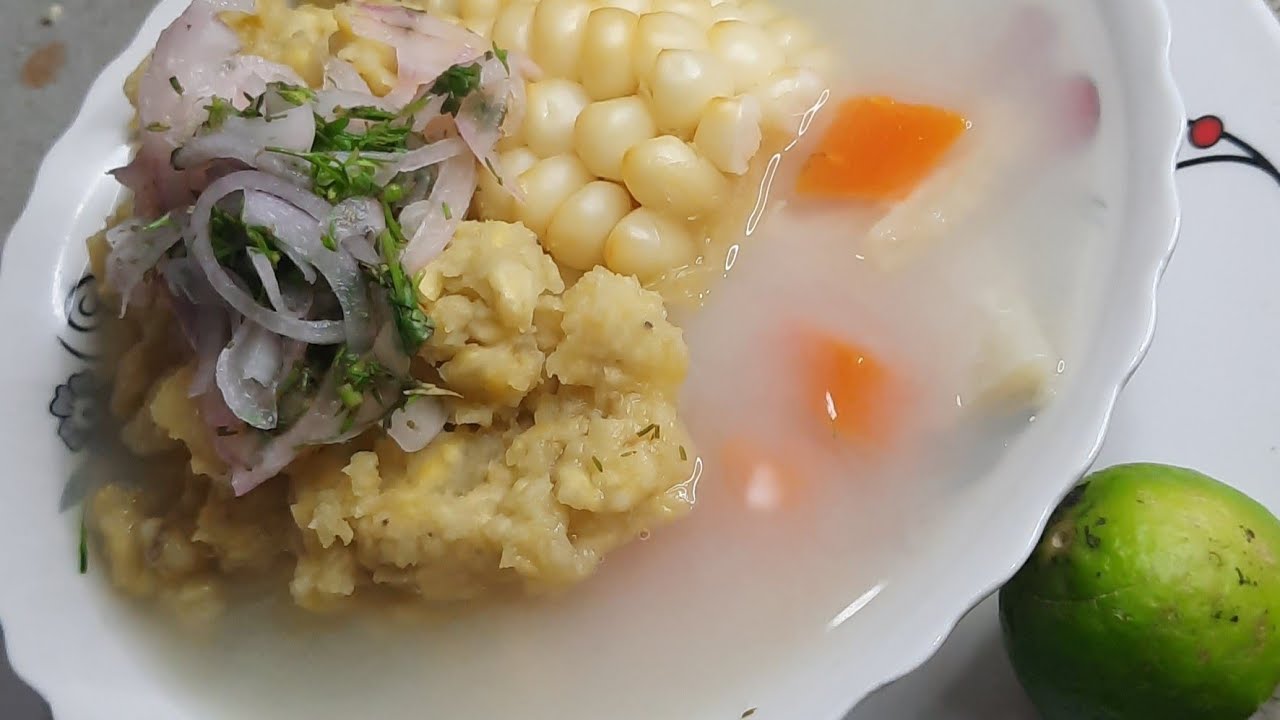 sopa o CALDO DE MONDONGO comida Ecuatoriana fácil de hacer - YouTube