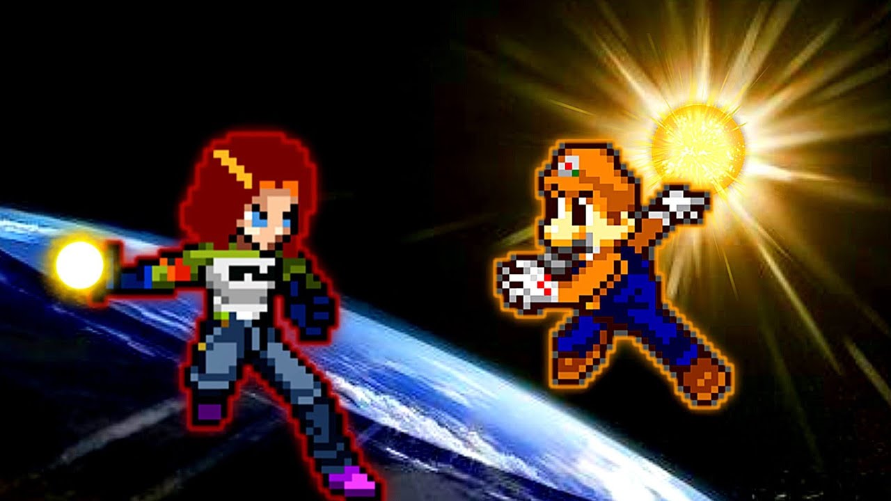 Android 17 DBFZ (New) VS Fusion Marigi (Mario & Luigi) in Jump Force ...