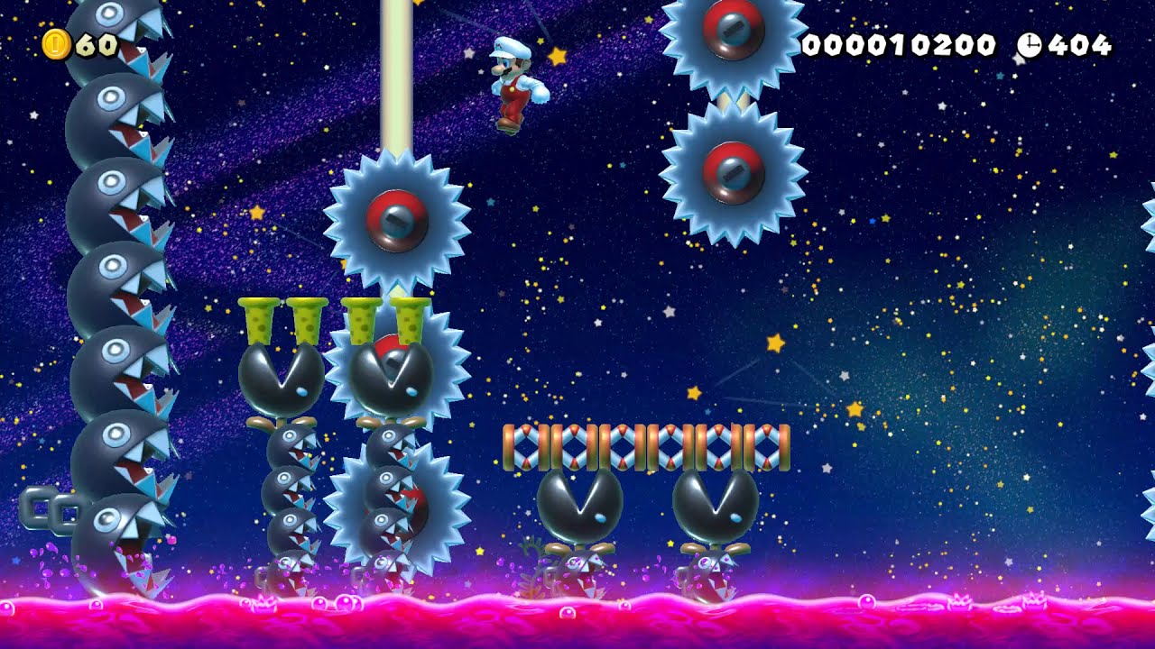 Cheeky Chain Chomp Swamp (Super Mario Maker 2) - YouTube