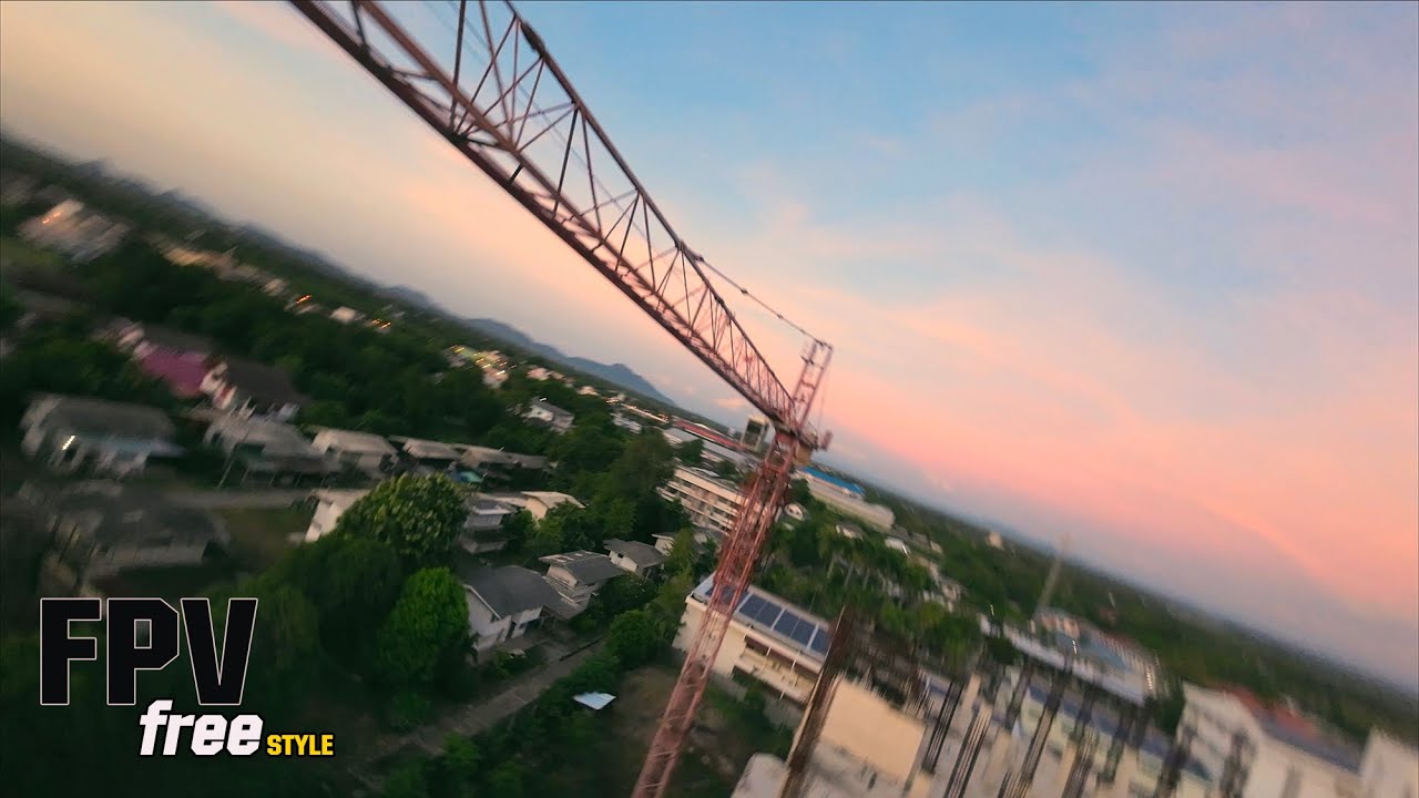 FPV FREESTYLE FLOW FLIGHT | มือใหม่ FPV BEGINNER | DJI ACTION 2 | ฝึกบินโดรน FPV เบื้องต้น - YouTube