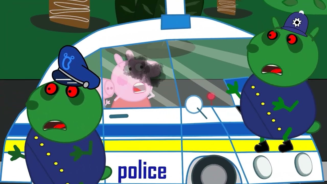 Zombie Apocalypse, Peppa pig Turn Into Zombie At The City 🧟‍♀️🧟‍♀️ ...