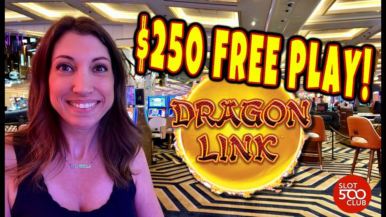 I Put $250 FREE PLAY into Dragon Link Slot Machine in Las Vegas #slots ...