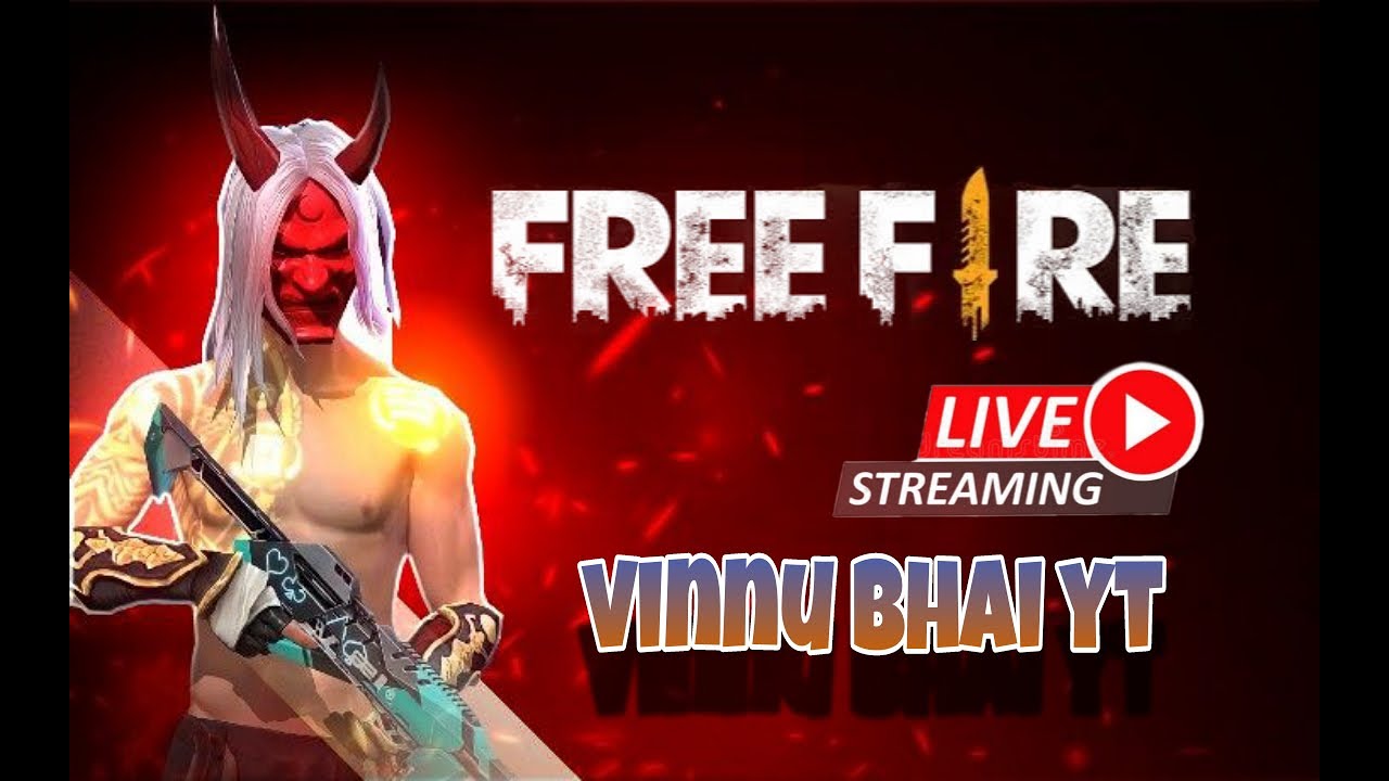Solo Br RANK Push 🔥Vinnu Bhai YT 100k Free Fire Max Telugu Live - YouTube
