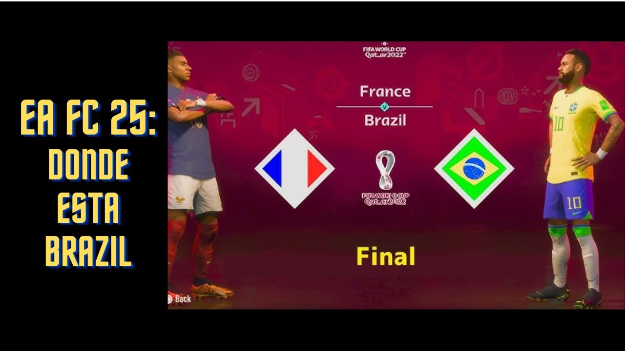 DONDE ESTA BRAZIL EN EA FC 25 - YouTube