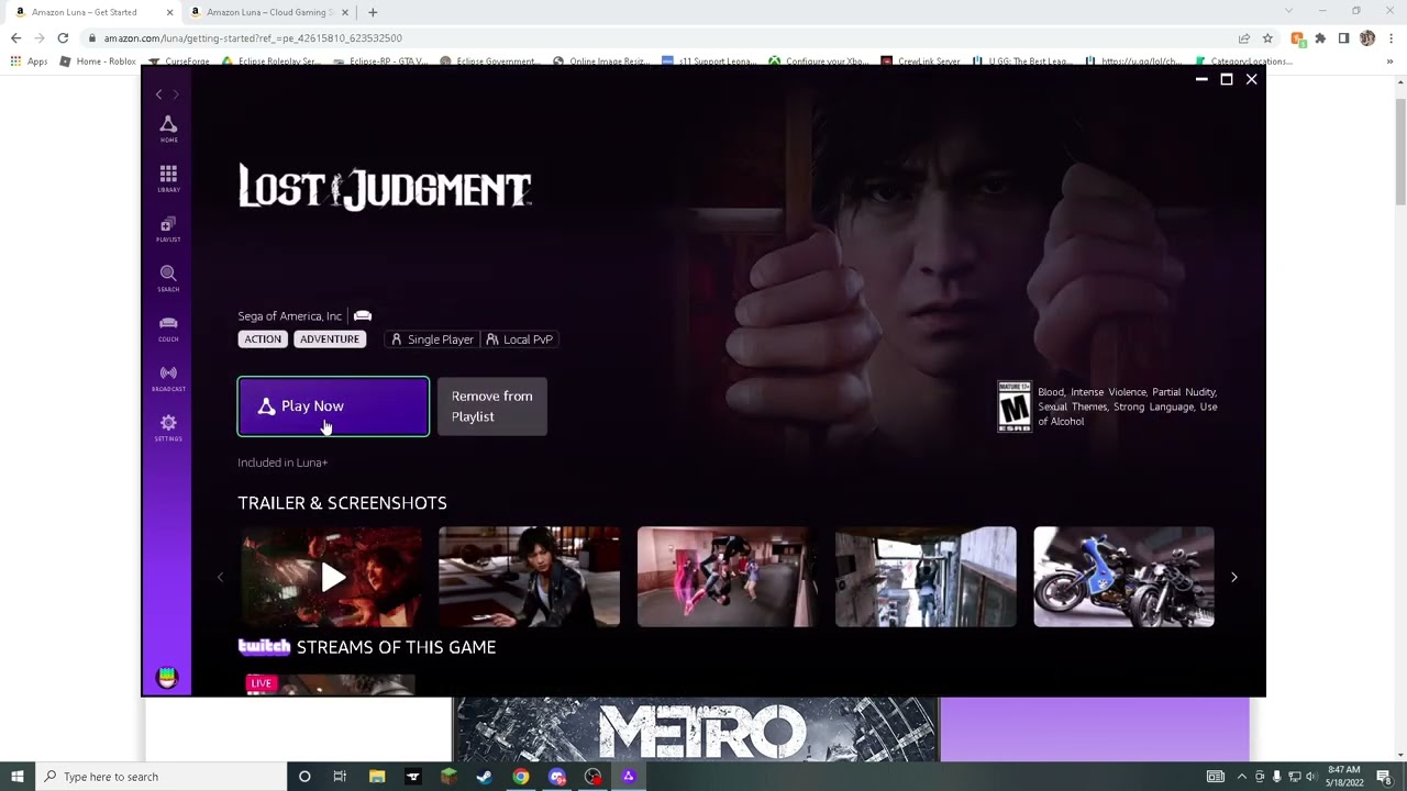 How to play Judgement and Lost judgment on PC (Safest Method) - YouTube