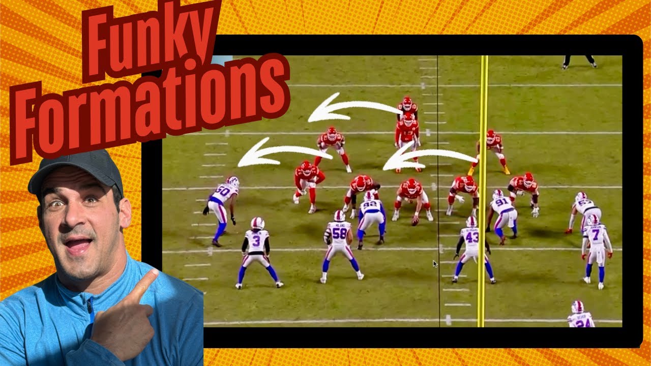 Chiefs FUNKY FORMATION Fools Bills Defense - YouTube