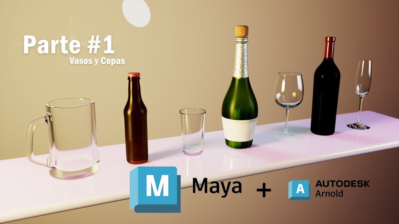 Pt 1 - VASOS Y COPAS - Maya para principiantes. - YouTube