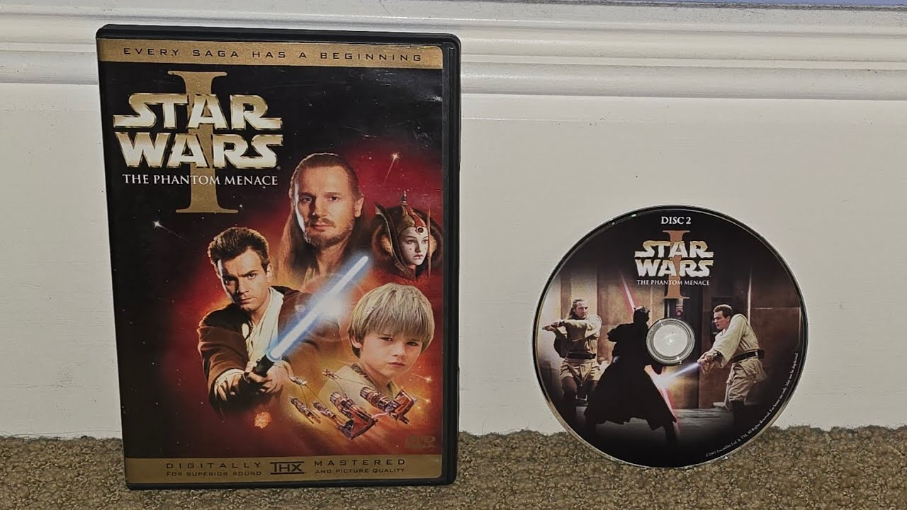 Star Wars Episode I: The Phantom Menace USA DVD 2 Walkthrough (2001 ...