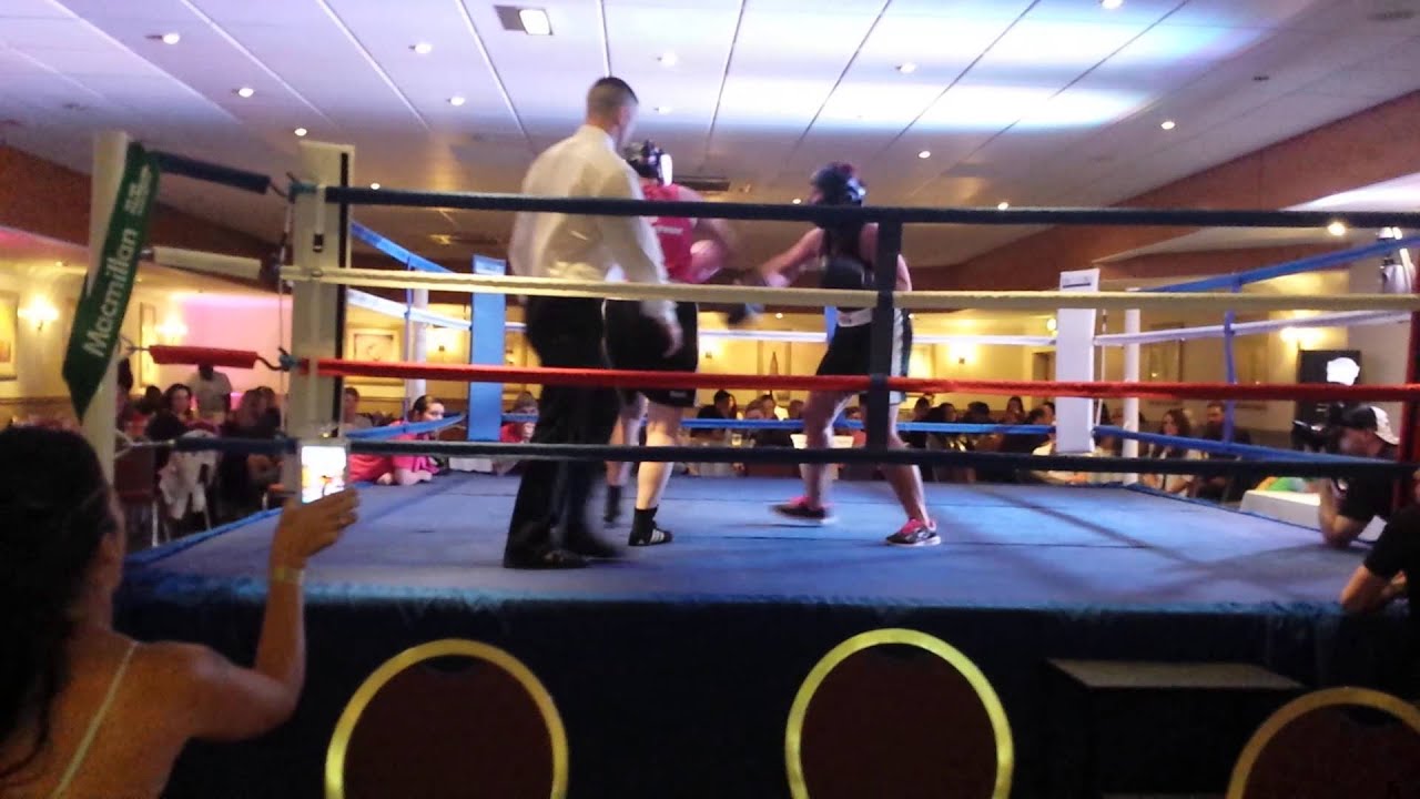 Helen Howe vs Rachel Heggs - Pink Collar Boxing - YouTube