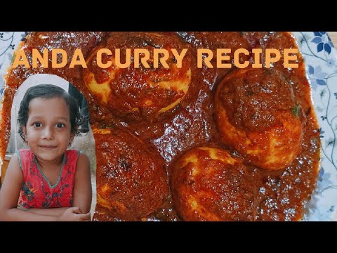 anda Kari recipe अंडा करी रेसिपी - YouTube