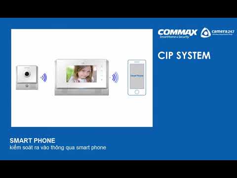 CHUÔNG CỬA CÓ HÌNH IP COMMAX - YouTube