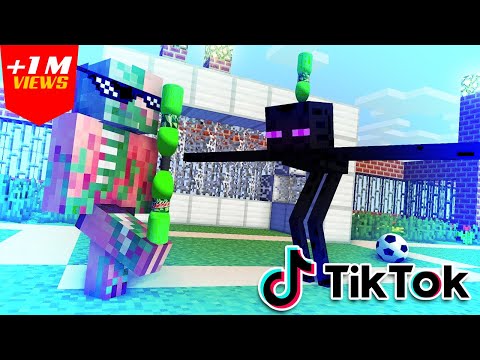 Monster School Tiktok Toobiz Compilation