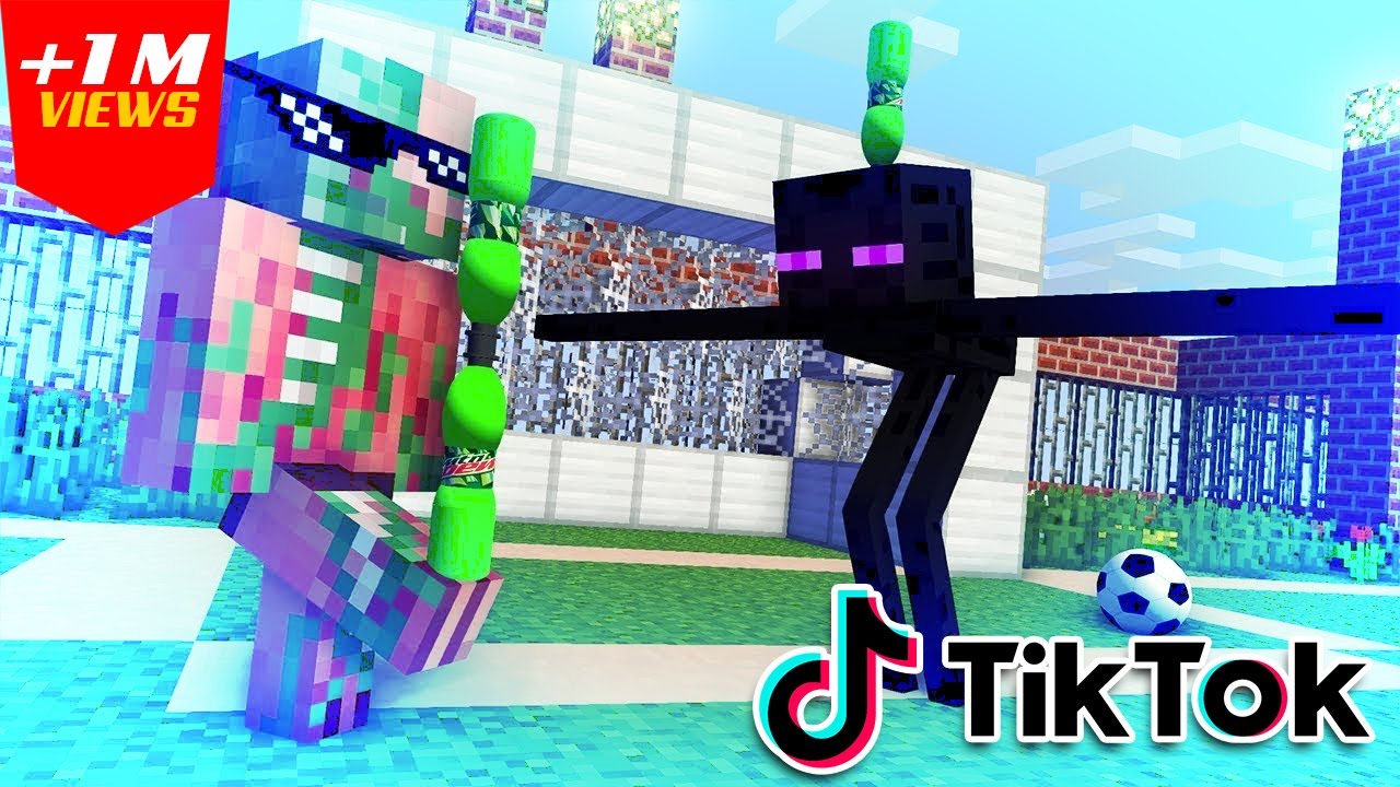 Monster School Tiktok Toobiz Compilation - YouTube