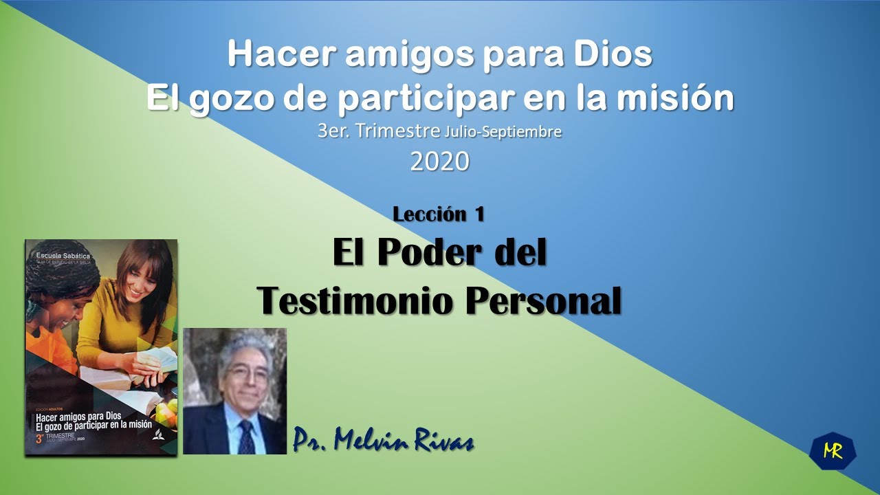 Lección 02-El Poder del Testimonio Personal - YouTube