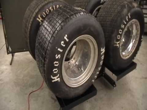 Eagle Manufacturing Tire Rotisserie - YouTube