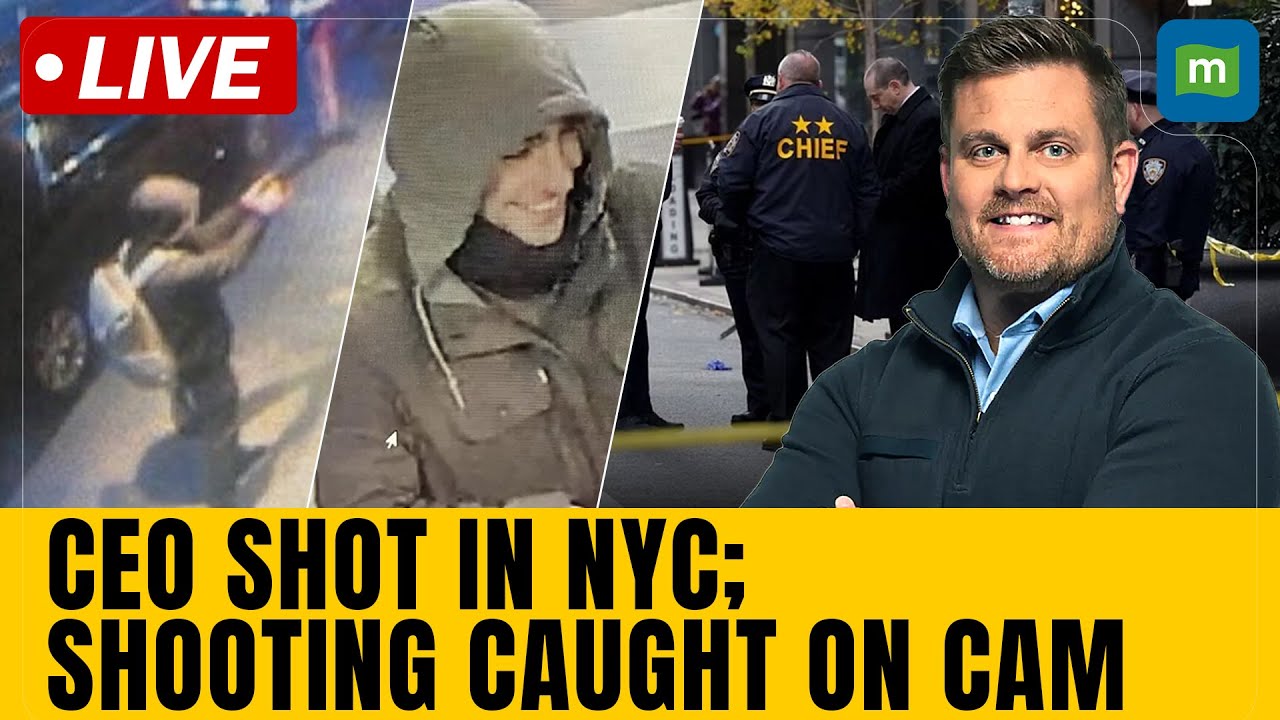 LIVE | United Health Care CEO Brian Thompson Shooting | NYDP Identifies ...