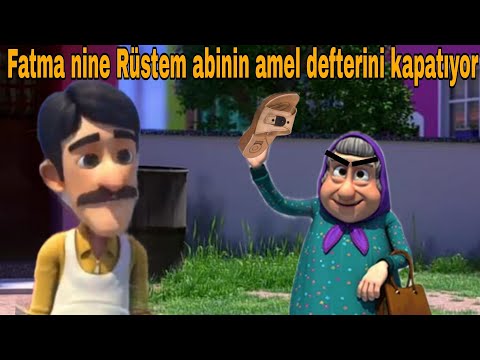 Fatma nine Rüstem abinin amel defterini kapatıyor / Rafadan tayfa