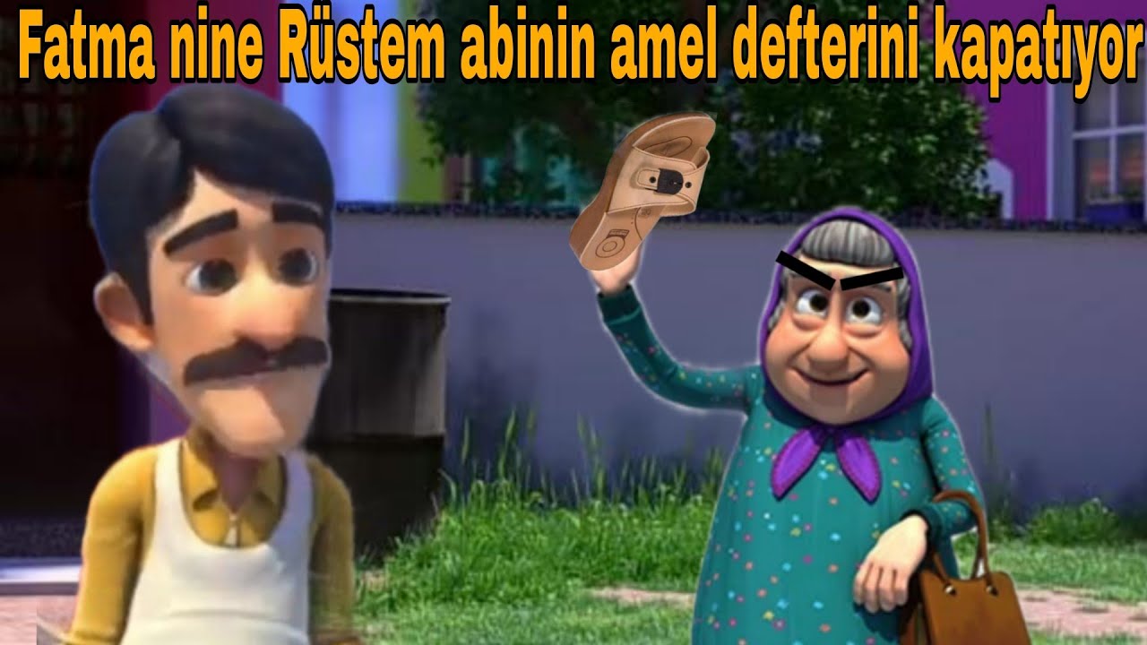 Fatma nine Rüstem abinin amel defterini kapatıyor / Rafadan tayfa - YouTube