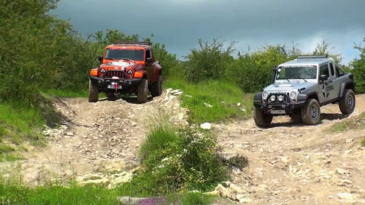 Jeep Wrangler JK Omaha Pick up by Indiancars - YouTube
