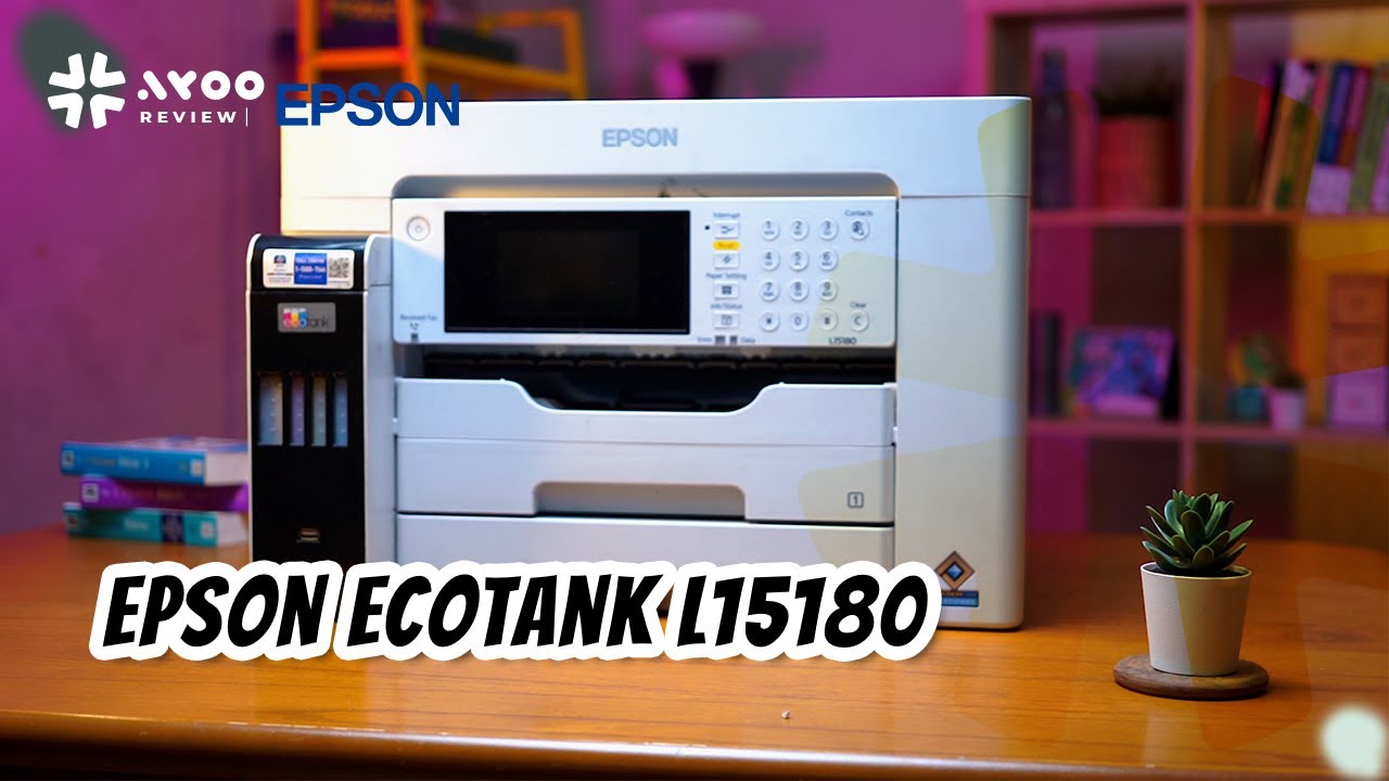 Epson Printer Ecotank L15180 - YouTube