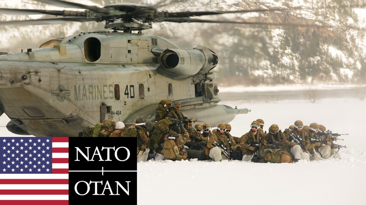 US Armed Forces. Large-scale NATO winter military exercise in Norway ...