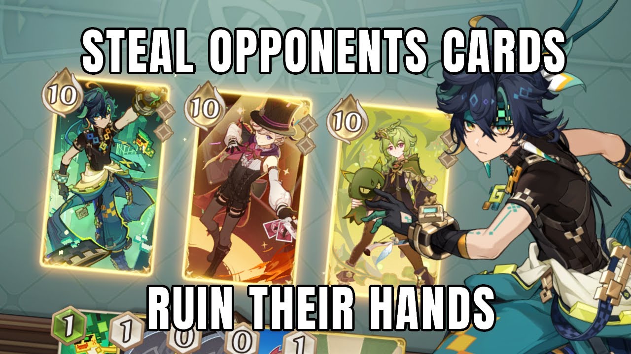Kinich Steals Your Cards, Deck, Everything! | Genshin TCG - YouTube