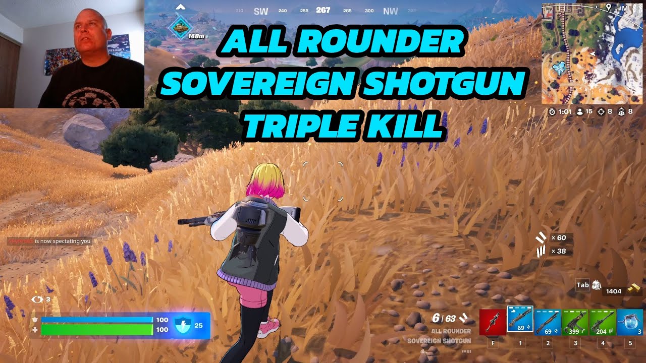 ALL ROUNDER SOVEREIGN SHOTGUN TRIPLE KILL - YouTube