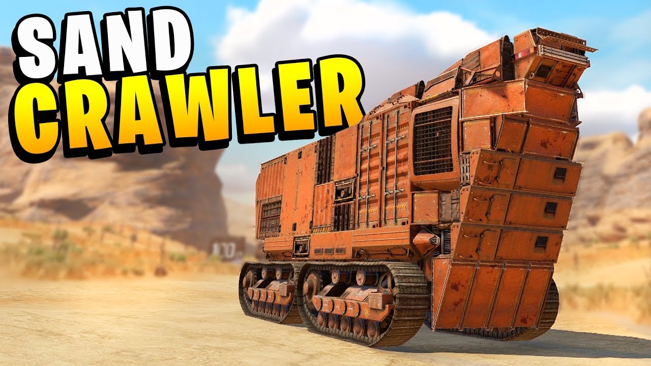 Crossout - Epic SANDCRAWLER & The Fastest Leviathan Match Ever ...