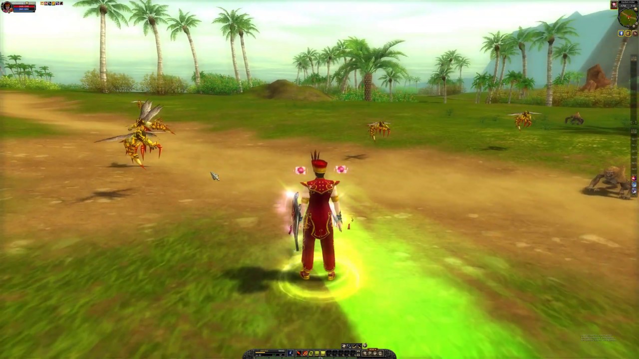 Silkroad Online In 4k - Level 42 - Reaching Hotan - Maong Hunting - YouTube