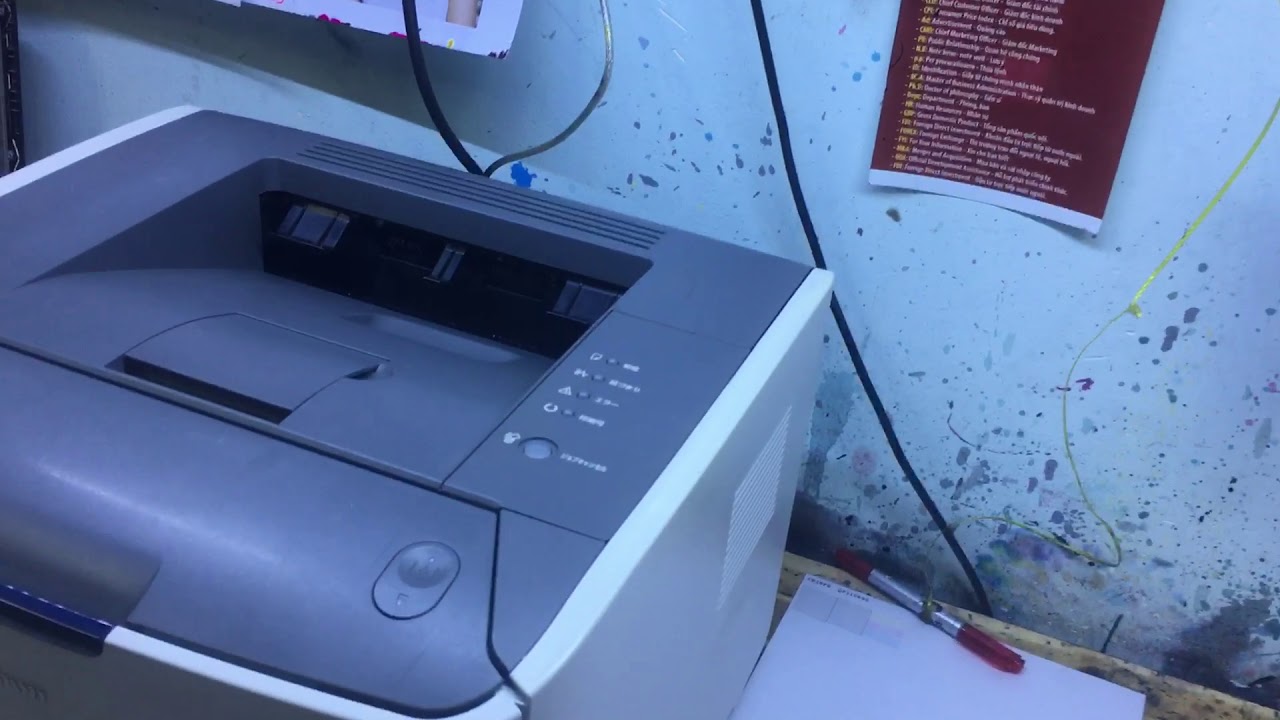 Giới thiệu Máy in Canon LBP 6300 - YouTube