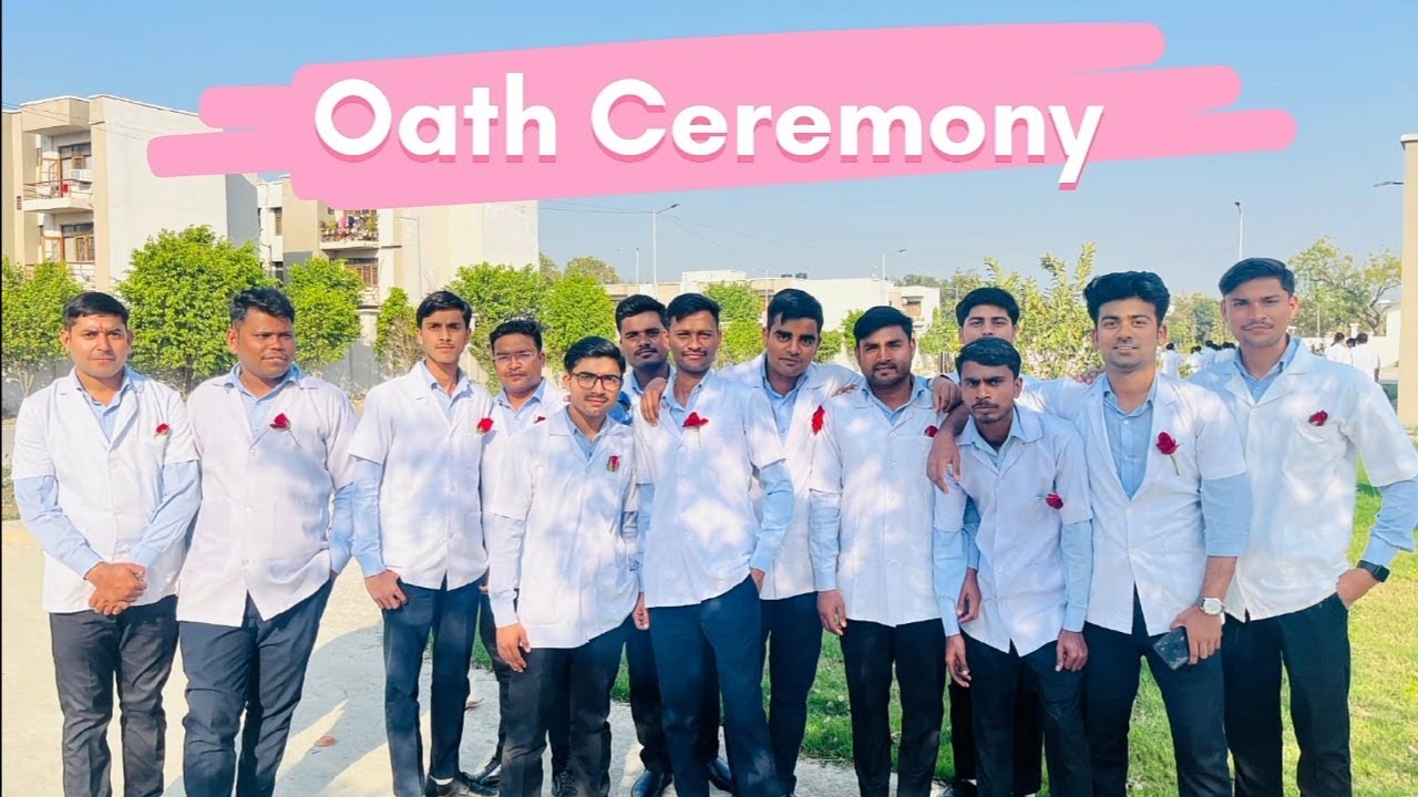 Oath ceremony || Lamp lighting college of nursing MVASMC Basti # ...